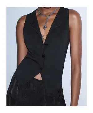 Liu Jo Lace-detail Knit Tank Top
