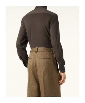 Loro Piana Andrew Shirt - Almond Shell