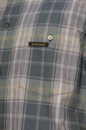 GOLDEN GOOSE Checked Buttoned Shirt