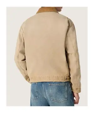 GOLDEN GOOSE Reversible Distressed Jacket