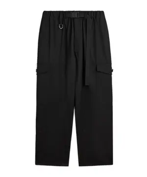 Y3 Wool Utility Pants - Black
