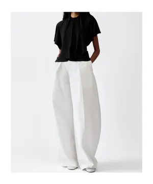 Jacquemus Pleated Cutout Back Top