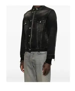 HAIKURE Zip-up Denim Jacket