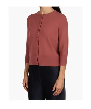 Vince Crew Neck Button Front Knitwear