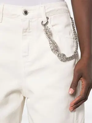 ERMANNO FIRENZE Chain Detail Trousers