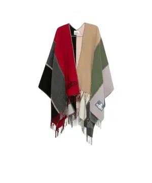 VIVIENNE WESTWOOD Patchwork Fringe Cape