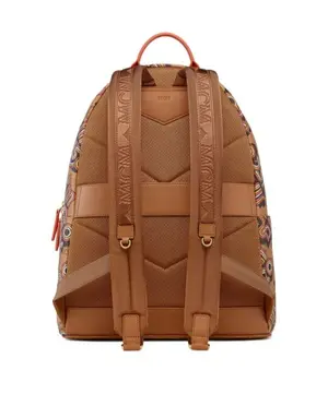 Mcm Stark Backpack In Disco Visetos