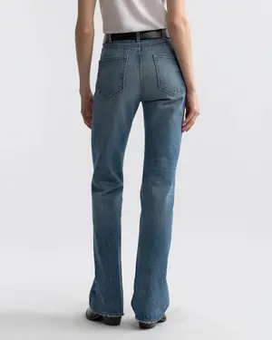 NILI LOTAN High-waisted Wide-leg Jeans