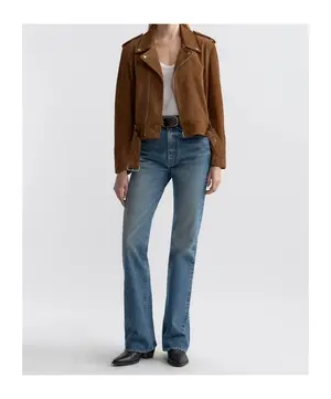NILI LOTAN High-waisted Wide-leg Jeans