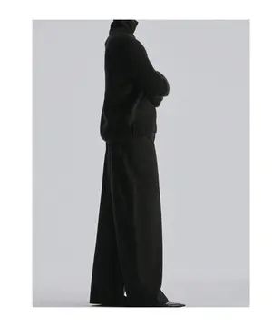 THE ROW Gala Pant In Wool Twill