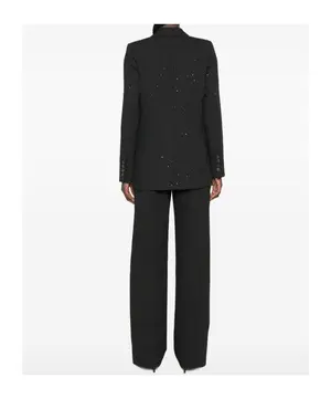 ERMANNO FIRENZE Double-breasted Long-sleeve Blazer