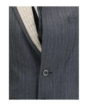 Sacai Layered Pinstripe Blazer