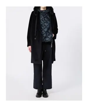 Max Mara Sleeveless Hooded Padded Vest