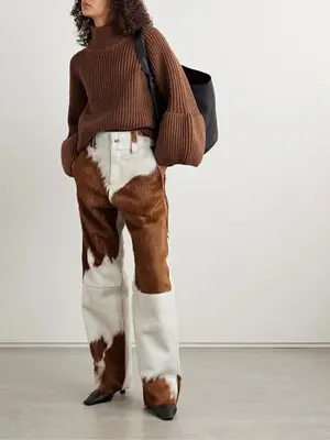 Cordova Printed Cowhide Casual Pants