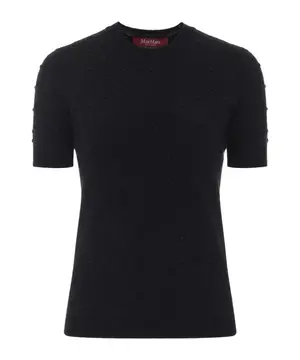 Max Mara Short-sleeved Knit Top