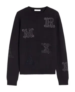 Max Mara Logo Cashmere Sweater