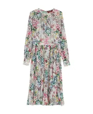 MAX MARA Long-sleeved Printed Dress