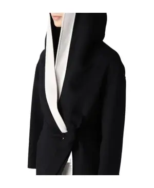 Max Mara Hooded Overcoat