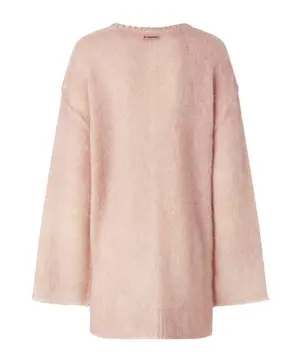 Pinko Long-sleeved Knitted Cardigan - Nude