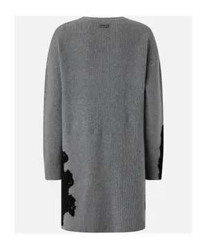 Pinko Valledaosta Lace Knit Mini Dress