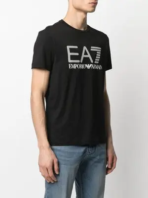 EA7 Logo-print T-shirt
