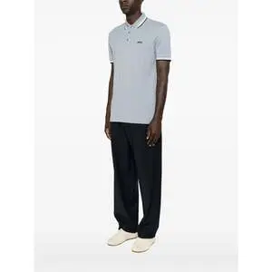 BOSS Grey Polo Shirts