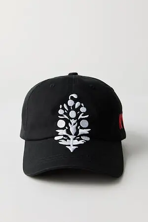 Free People Embroidered Baseball Cap