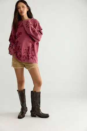 THE TALES Paisley Long Sleeve Top