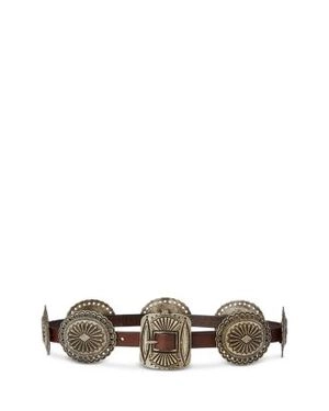 Ralph Lauren Embellished Leather Belt - Brown