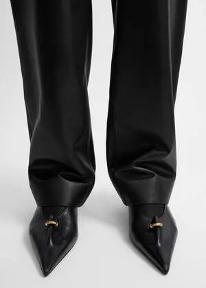 TOTEME Pierced Nappa Pumps