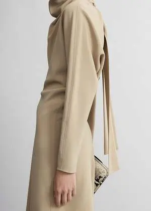 TOTEME Slouch Waist Scarf Dress