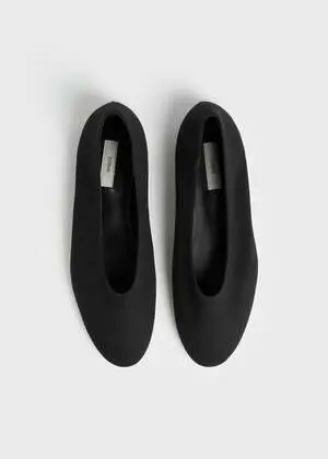 TOTEME Slip Jersey Ballerinas