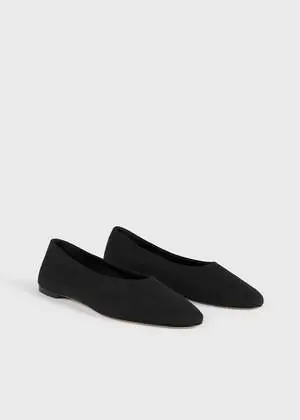 TOTEME Slip Jersey Ballerinas