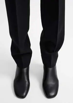 TOTEME Nappa Mid-heel Boots