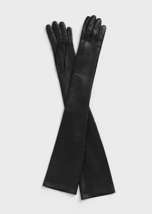 TOTEME Extra-long Leather Gloves