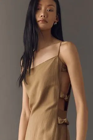 ESTHE Cutout Column Midi Dress