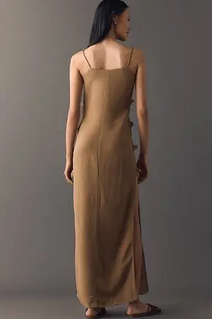 ESTHE Cutout Column Midi Dress