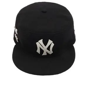 New Era New York Yankees Chainstitched Wool Pillbox Cap