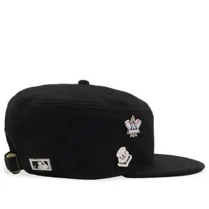 New Era New York Yankees Chainstitched Wool Pillbox Cap