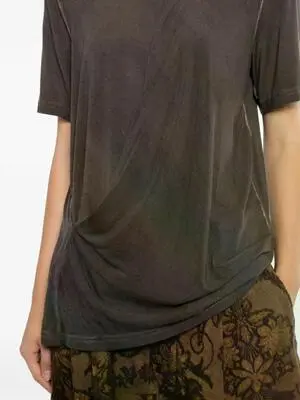 UMA WANG Twist Detail T-shirt