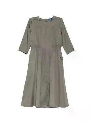 AGNES B. Logo Patch Midi Dress