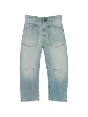 NILI LOTAN Shon Dart-detail Jeans
