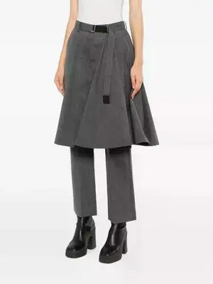 Sacai Layered Belted Trousers