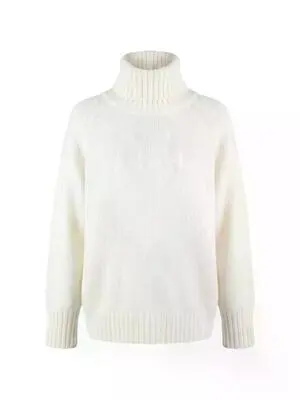 MOORER Lindsey Roll-neck Raglan-sleeve Sweater - Neutrals