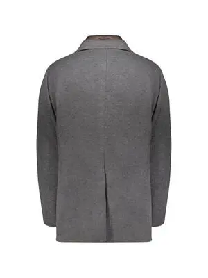 MOORER Double-breasted Layered Jacket