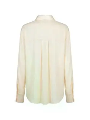 MOORER Button-sleeve Chest-pocket Shirt