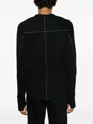THOM KROM Contrast-stitch Sweater