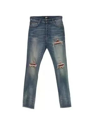 Amiri Distressed Patchwork Jeans