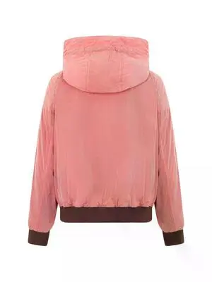 MOORER Hooded Zip-up Jacket