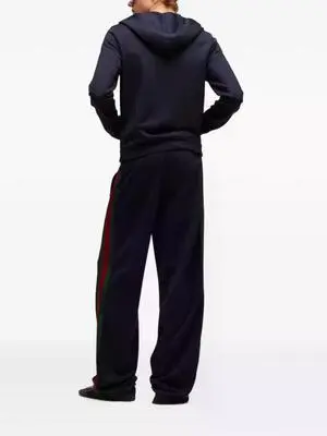 Gucci Silk Cotton Sportswear Pants With Web